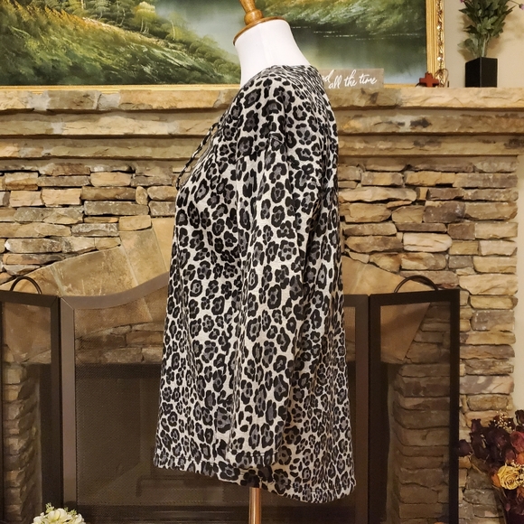 Ruby Rd. | Sweaters | Nwotruby Rd Leopard Print Top | Poshmark